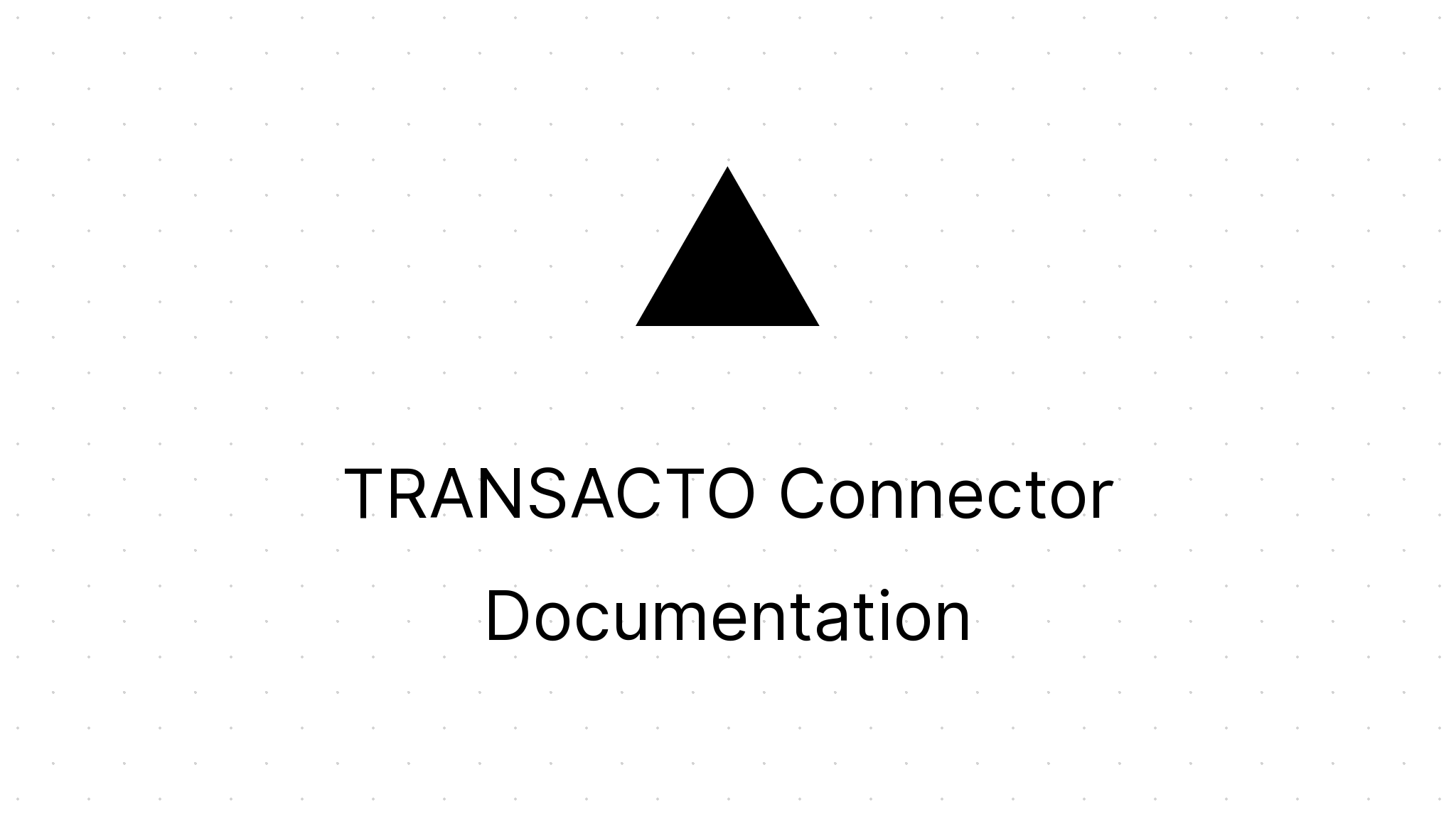 Transacto Connector Documentation Corefy